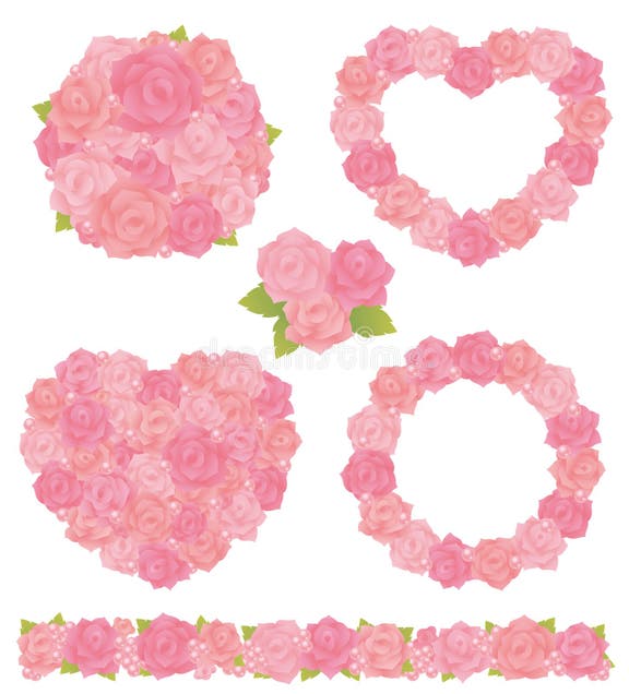Rosebud Bouquet Stock Illustrations – 3,690 Rosebud Bouquet Stock ...