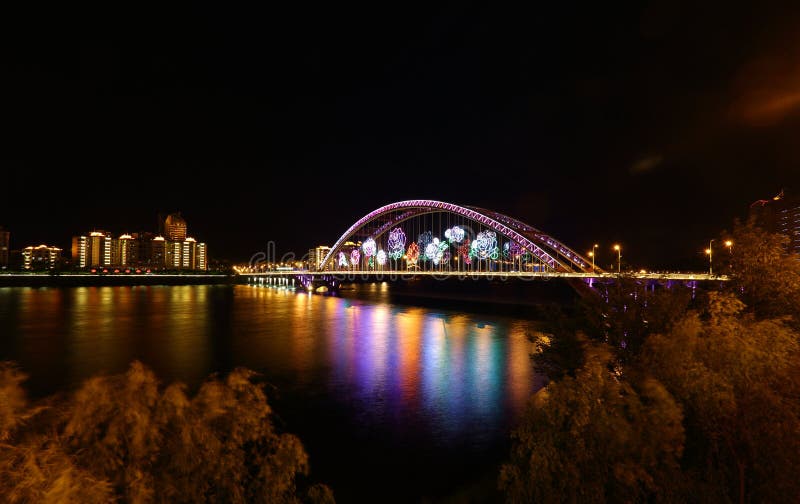 Rose bridge stock photo. Image of light, beautiful, romantic - 65846036