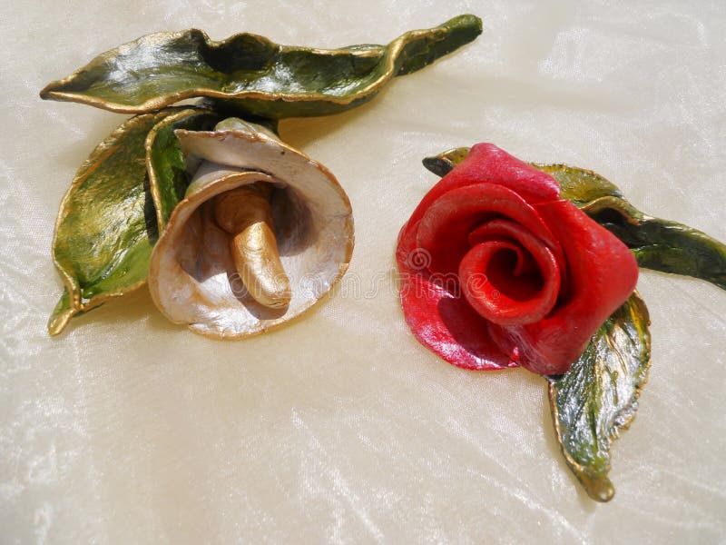 Rose and calla stock photo. Image of abstract, celebration - 24770750