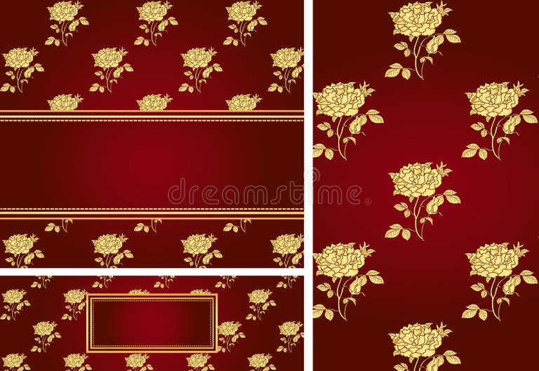 Rose Card Collection Stock Illustrations – 47,882 Rose Card Collection ...