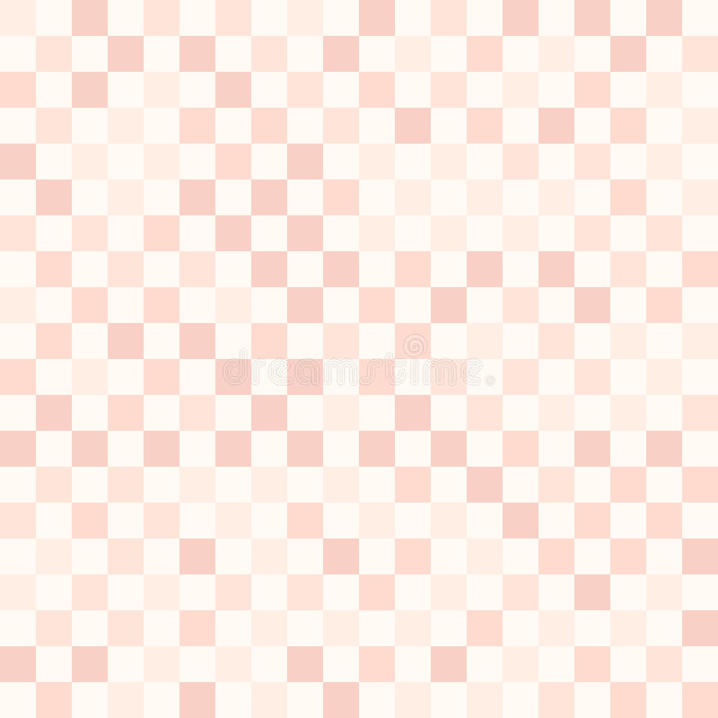 Rose Checkered Square Diamond Pattern. Seamless Vector Stock Vector ...