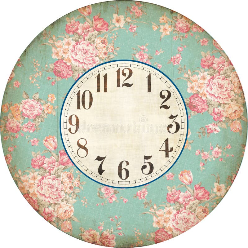 Wood Clock Union Hotel Clock Wood Clock Stock Illustration ...