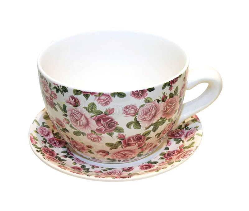 Rose cup stock image. Image of teacup, tray, design, accessory - 17263751