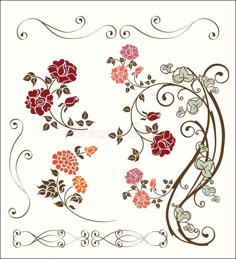 Creeping Rose Stock Illustrations – 203 Creeping Rose Stock ...