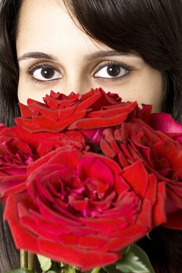 Rose Eyes stock image. Image of nature, closeup, romantic - 6811095