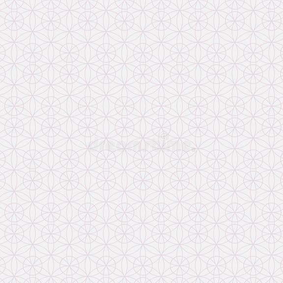 Rose Floral Circle Shape Elegant Pattern Background Design Stock Vector ...