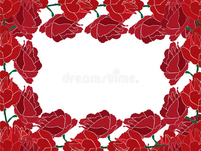 Rose Frame Picture. Image: 13778934