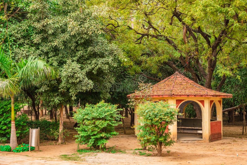 Rose garden, Delhi stock image. Image of country, morning - 205330963