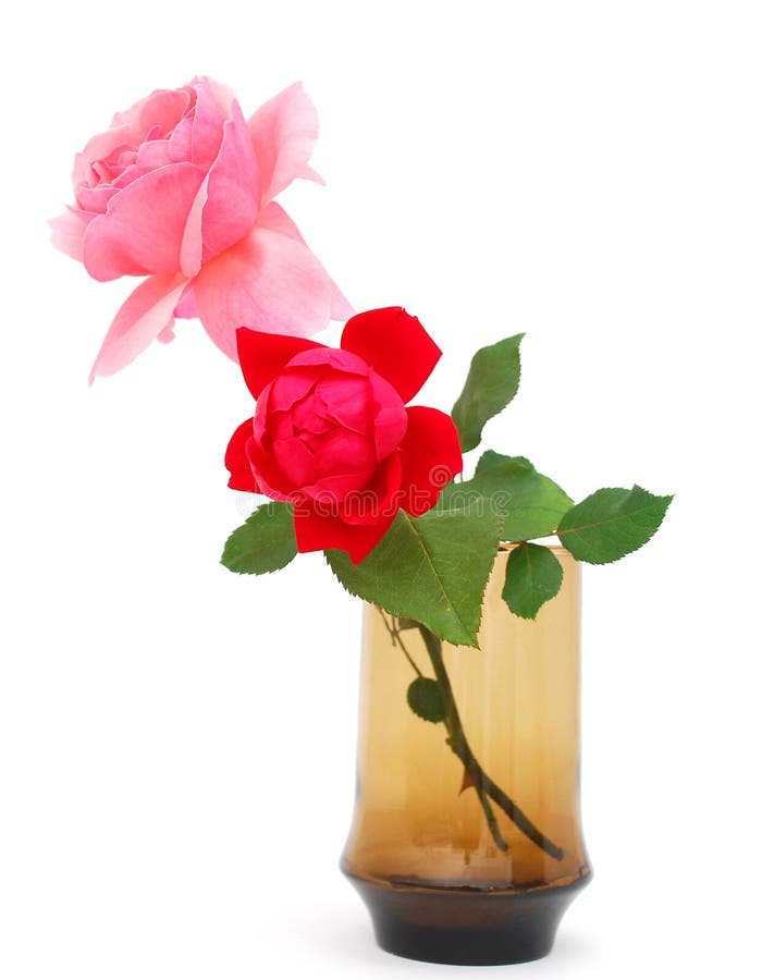 A rose glass stock image. Image of arrangement, colorful - 12259009