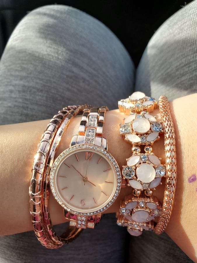 Gold Bling Necklace with Ties Stock Photo - Image of male ...