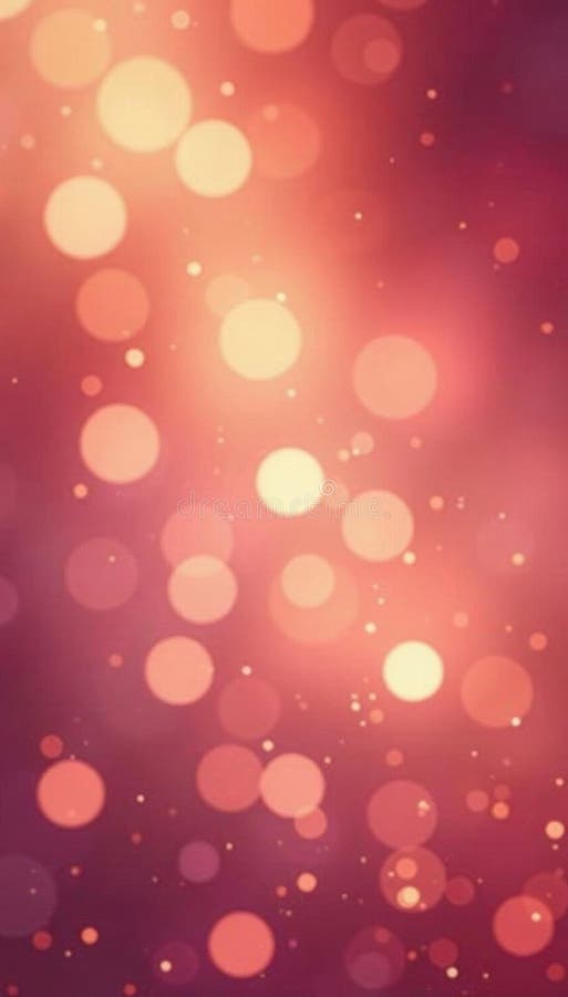 Rose Gold Bokeh, Blurred Glitter, Gentle Glow , Defocused, Element ...