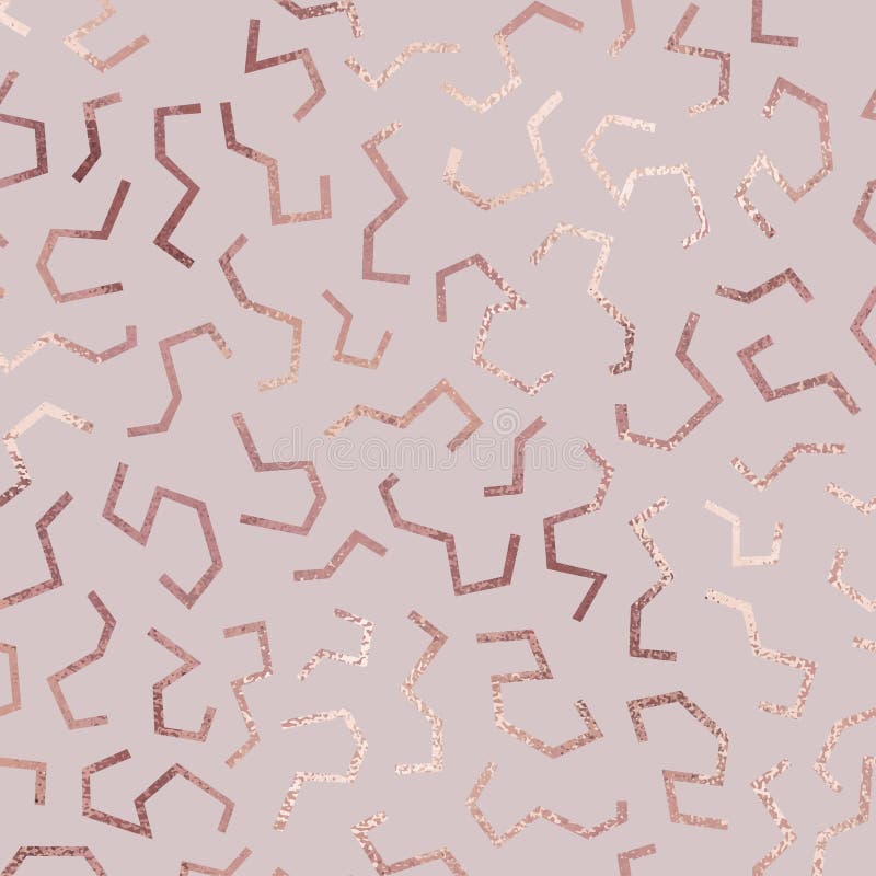 Rose Gold. Elegant Vector Pattern Stock Vector - Illustration of blush ...