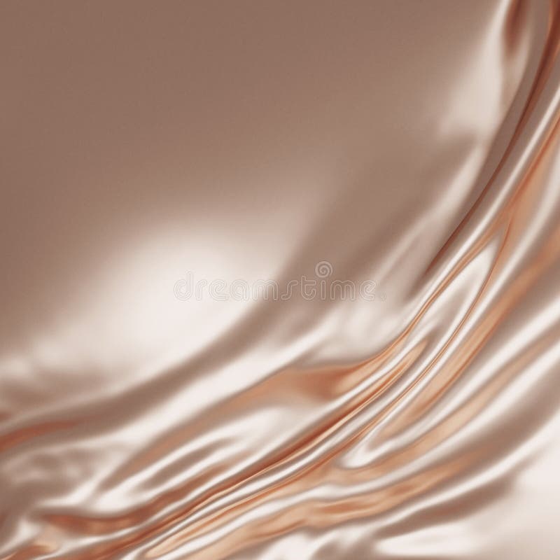 Rose Gold Fabric Background with Copy Space 3d Render Stock ...