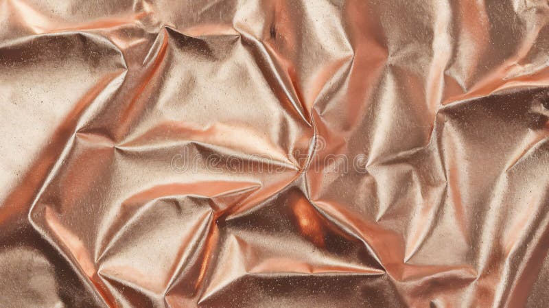 Rose Gold Fabric Texture, Shimmering Draped High Quality Image Stock ...