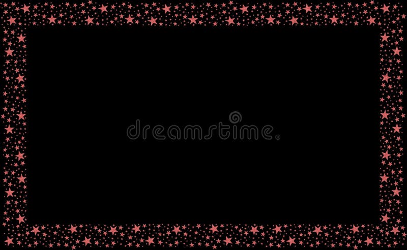 Rose Gold Peach Square or Rectangular Frame with Rose Gold Star ...