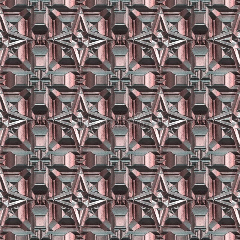 Rose Gold Seamless Repeating Pattern Tile Stock Illustration ...
