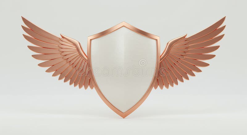 Blank Shield Logo With Wings 46+ Thousand Shield Wings Logo