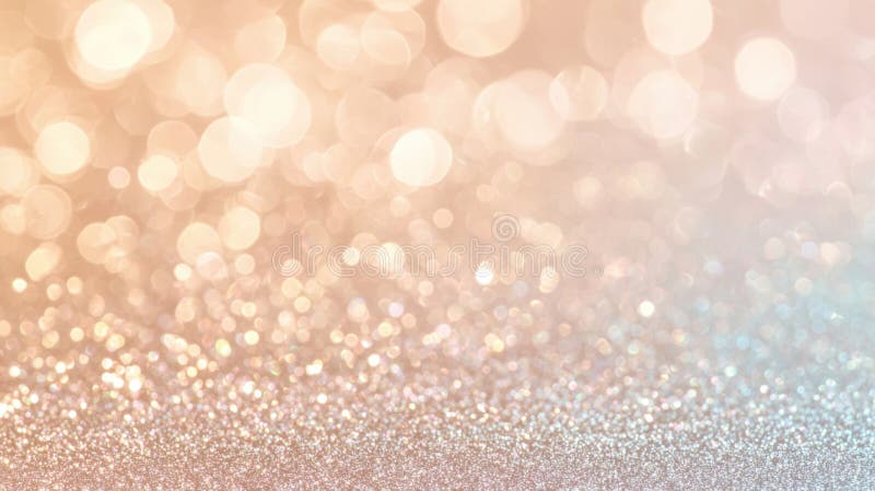 Rose Gold and Silver Glitter Texture Abstract Background, Creating ...