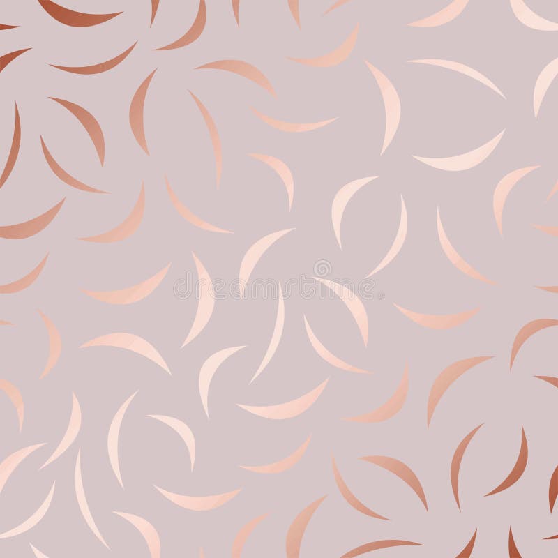 Rose Gold. Vector Decorative Pattern for Design and Decoration Stock ...