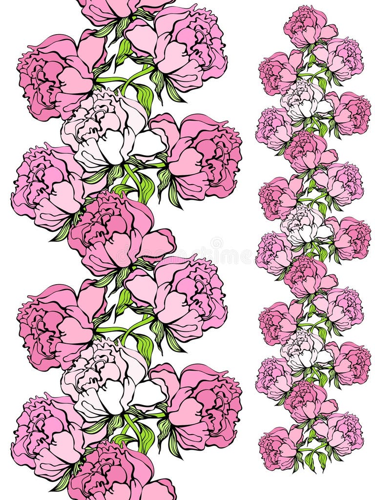 Rose Vintage Elements Borders Stock Illustrations – 780 Rose Vintage ...