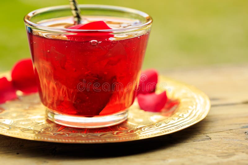 Rose jam stock image. Image of petal, spoon, glass, food - 39093515