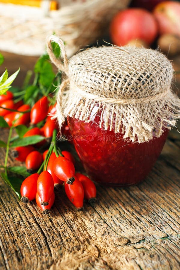 Rose jam stock image. Image of meal, canvas, burlap, alternative - 40670625