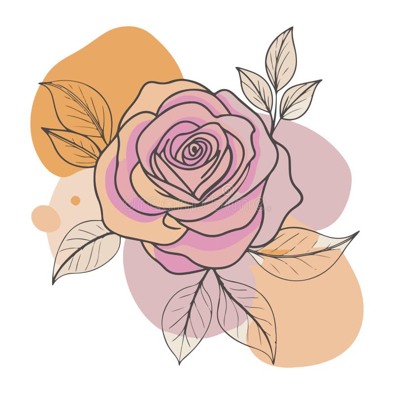 Purple Rose Tattoo Stock Illustrations – 1,422 Purple Rose Tattoo Stock ...