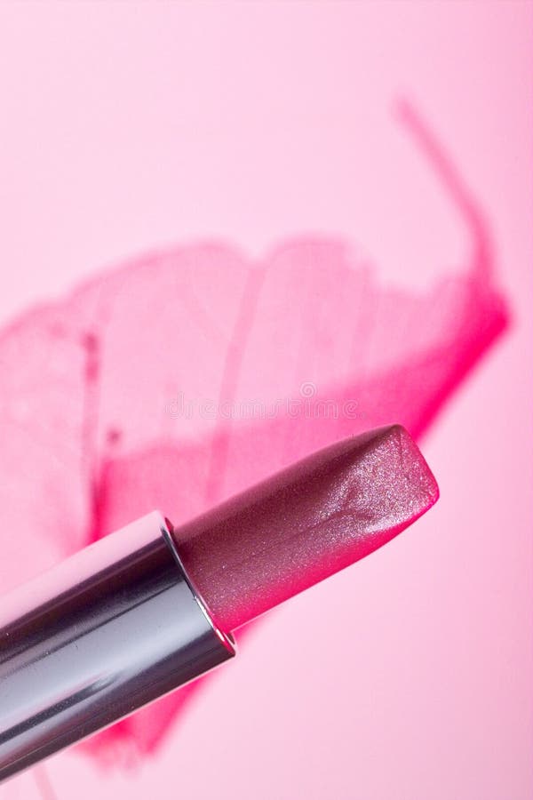 Red rose and lipstick stock photo. Image of lipstick - 43460990