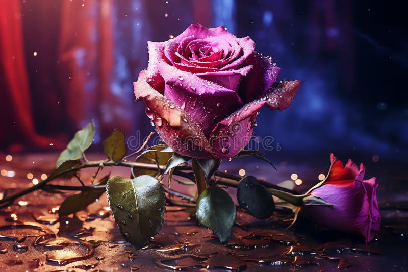 Rose Medieval Fantasy Photo Stock Illustration - Illustration of ...