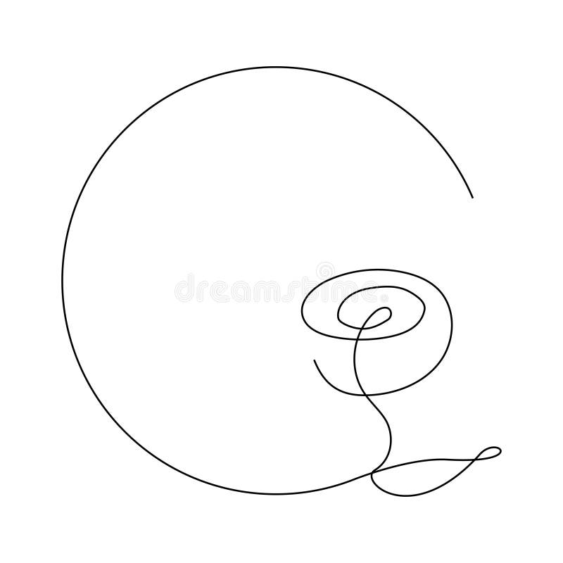 Monoline Circle Logo Stock Illustrations – 1,894 Monoline Circle Logo ...