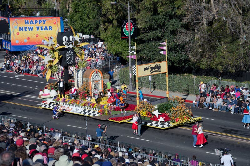 Rose Parade stock photo. Image of people, america, california - 22711778