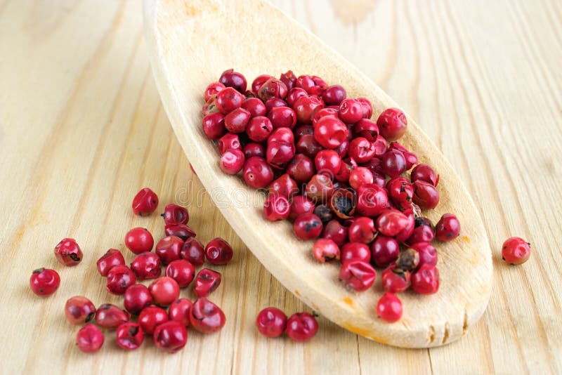 Rose pepper stock image. Image of spicy, spoon, exotic - 24534435