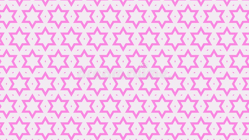 Rose Pink Star Pattern Design Stock Vector - Illustration of sixpointed ...