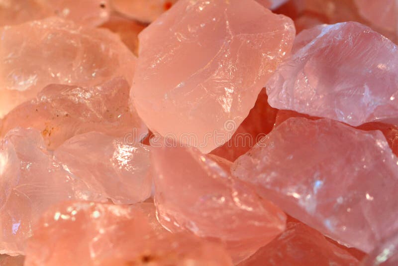 Rose Quartz Mineral Texture Stock Photo - Image of isolated, spectrum ...