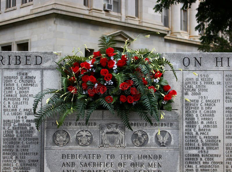 Rose Red Memorial stock image. Image of rose, site, layed - 77758813