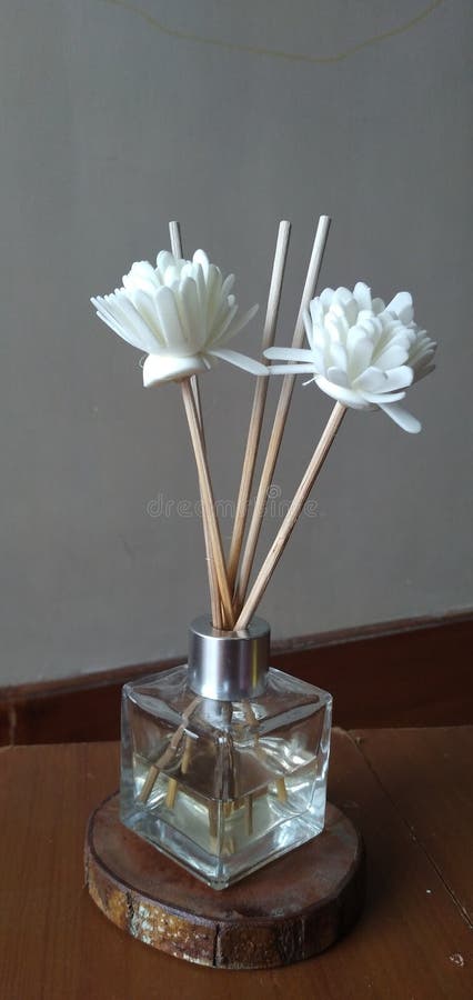 Rose Room Freshener on the Table Stock Photo - Image of room, rose ...