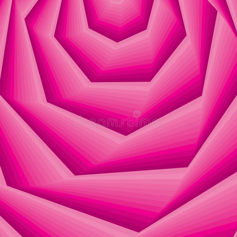 Rose Shape Background. Abstract Pink Rose Close Up Structure or Pattern ...