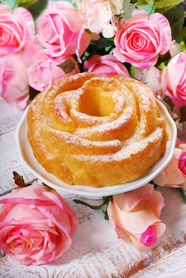 Rose Shaped Cake for Valentines Stock Photo - Image of flower ... Rose Shaped Cake for Valentines Stock Photo - Image of flower ...
