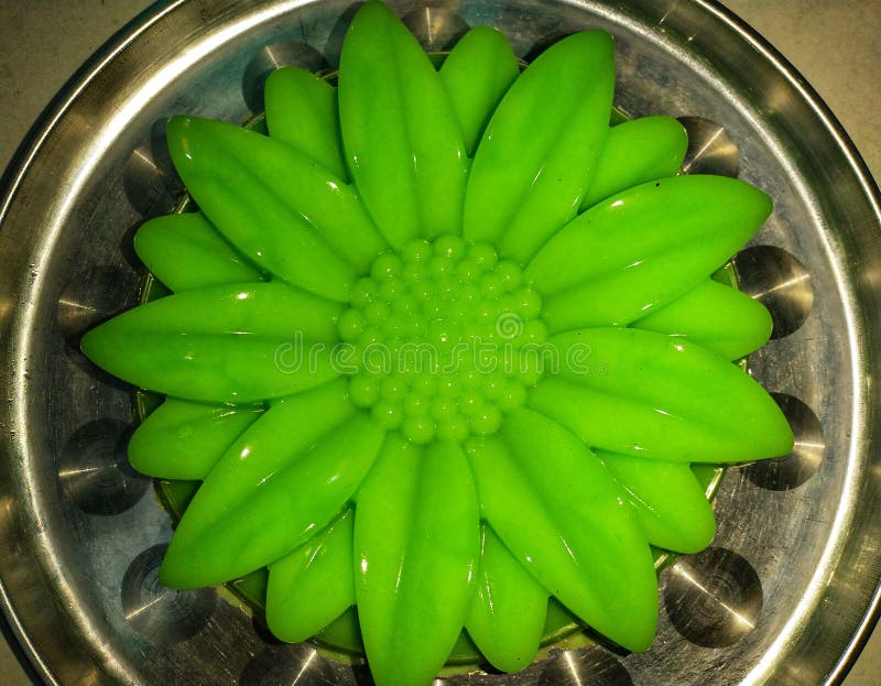 Rose shaped pudding stock image. Image of flores, cream - 209720001