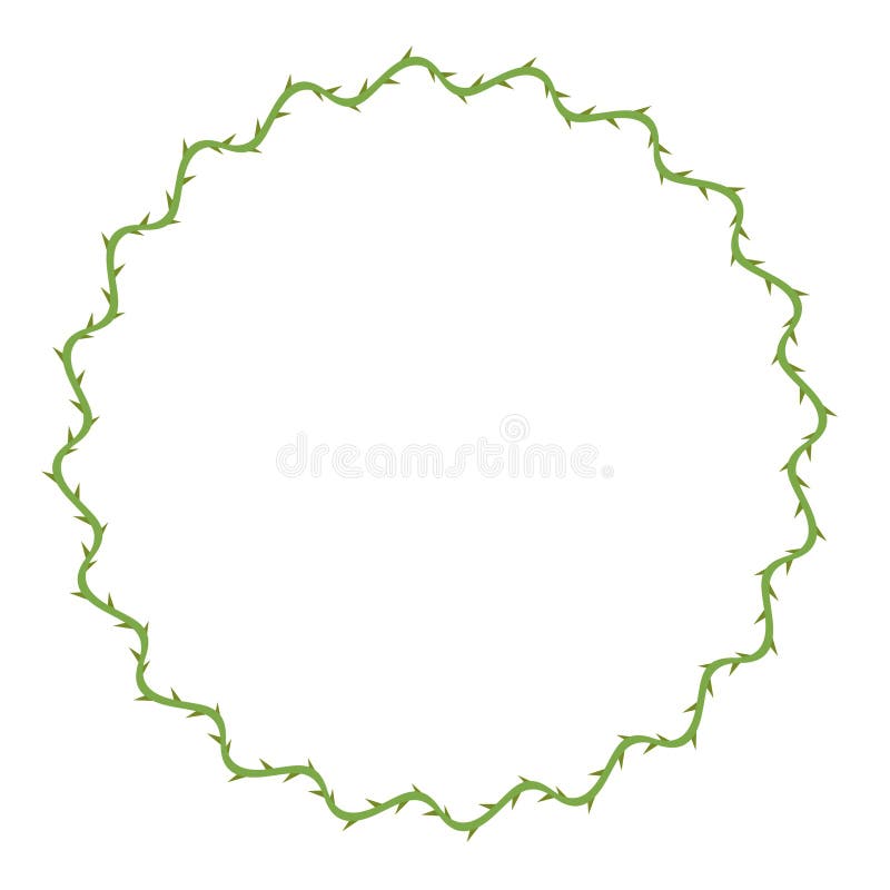 Rose Thorn Border Stock Illustrations – 597 Rose Thorn Border Stock ...