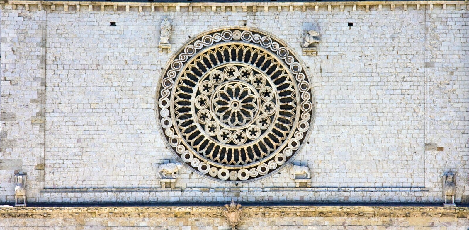 Rose window. stock photo. Image of circular, italy, artistic - 15722208
