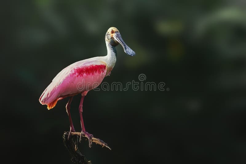Roseate Spoonbill bird stock photo. Image of south, america - 305339658