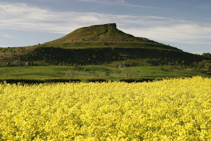 Roseberry Topping stock photo. Image of summit, clouds - 133774