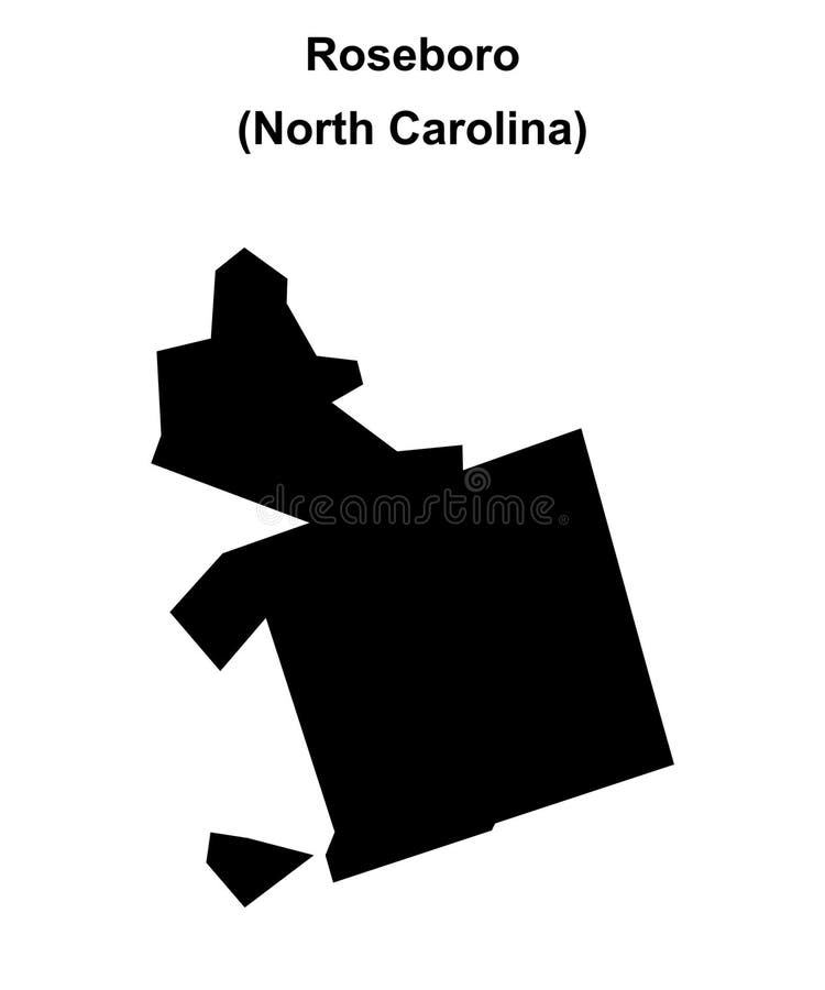 Roseboro Outline Stock Illustrations – 2 Roseboro Outline Stock ...