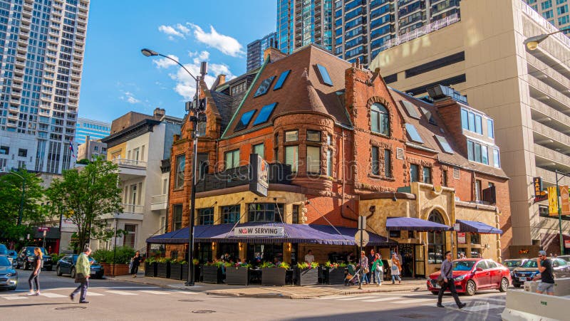 Rosebud Restaurant in Chicago - CHICAGO, USA - JUNE 12, 2019 Editorial ...
