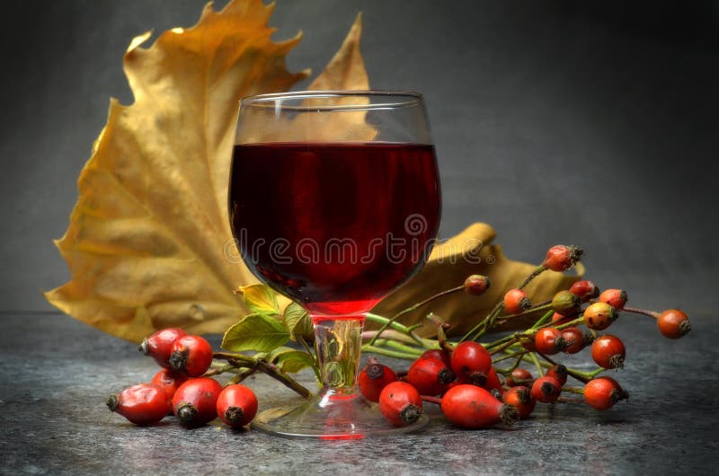 Rosehip liquor stock photo. Image of berry, fruit, liquid - 26537932