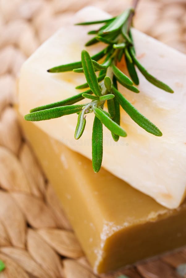 Rosemary Soap stock image. Image of cleanse, fragrant - 10949953