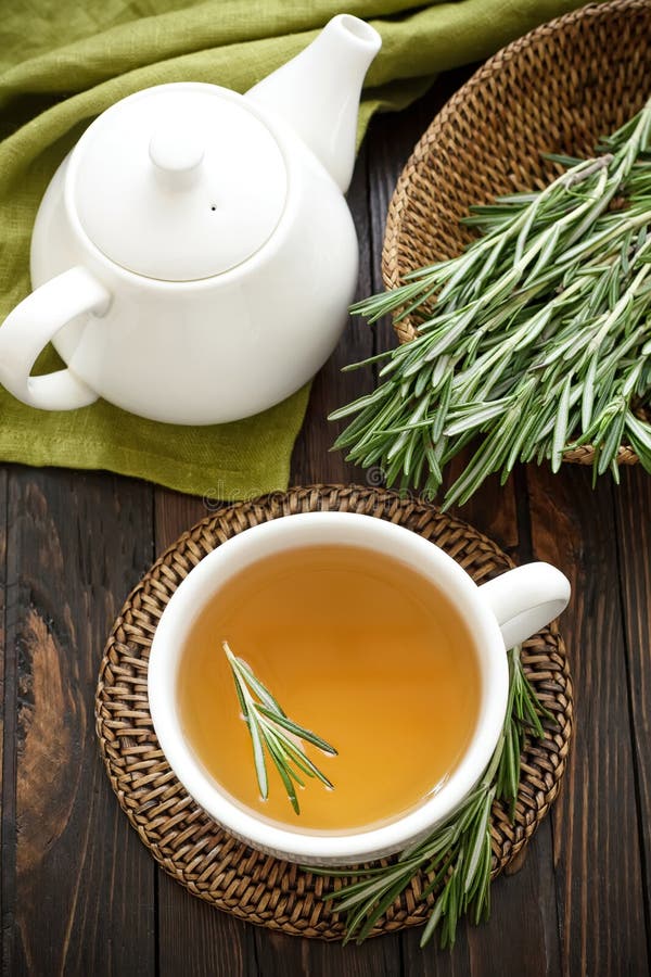 Rosemary tea stock photo. Image of plant, bright, closeup - 30792436