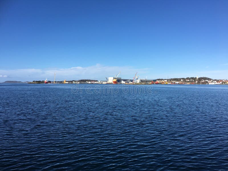 Shipyard, Stavanger, Norway. Stock Photo - Image of ocean, march: 69311392