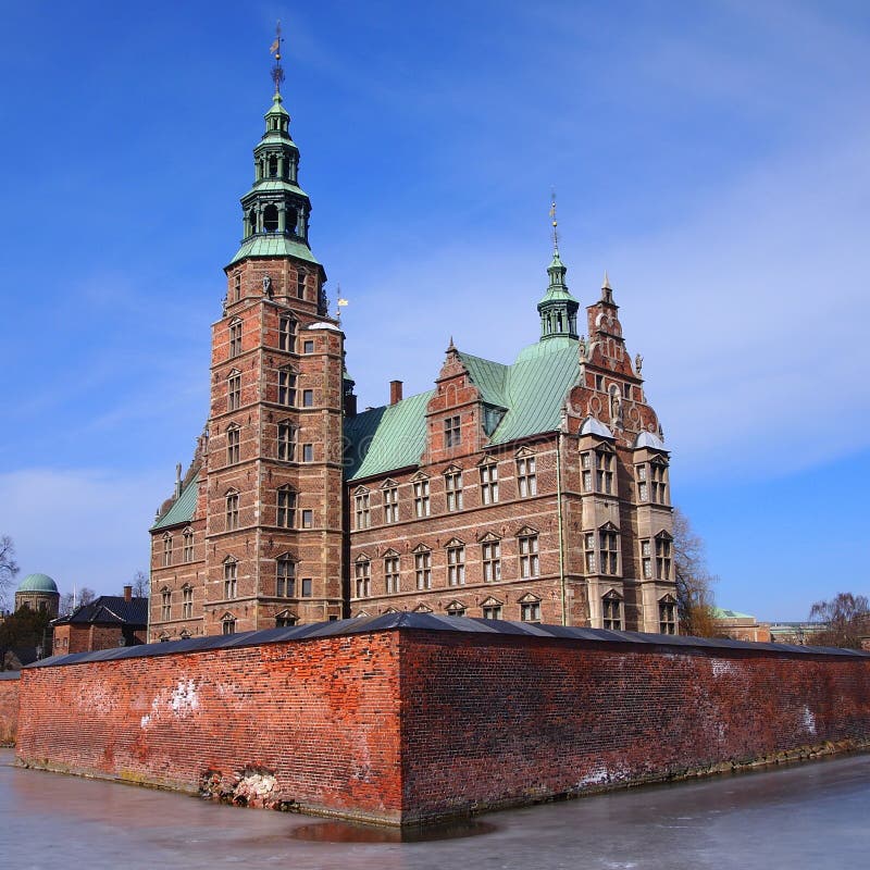 Rosenborg Castle, Copenhagen, Denmark Stock Image - Image of europe ...